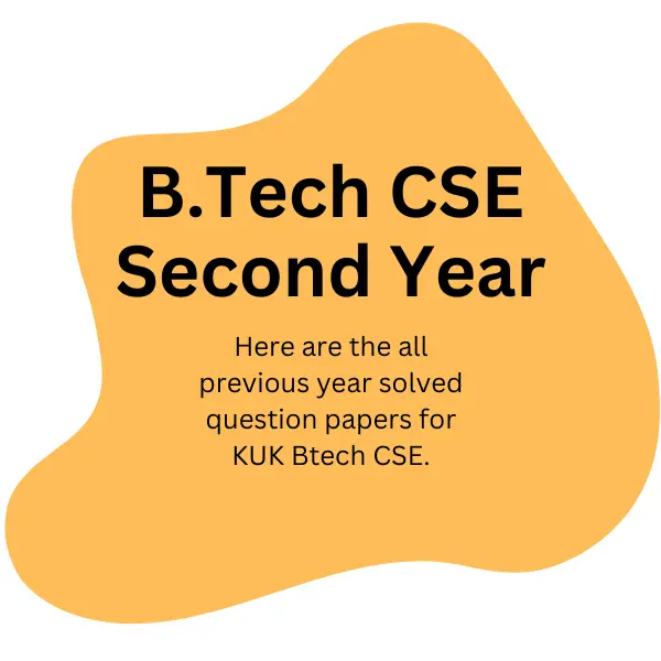KUK CSE Solved Question Paper | Learn Loner KUK CSE Solved Question Paper | Learn Loner